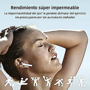 Wireless Earbuds,Bluetooth 5.3 Headphones Noise Cancelling Air Buds Pods 3D Stereo Ear pods in-Ear Ear Bud Built-in Mic IPX7 Waterproof Earphones Sport Headsets for iPhone/Samsung/airpod Case/Android