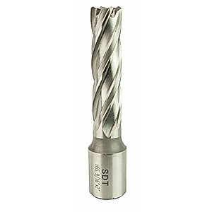 Steel Dragon Tools 9/16" x 2" High Speed Steel Annular Cutter with 3/4" Weldon Shank