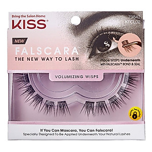 Kiss Falscara Eyelash Wisps Volumizing (Pack of 2)