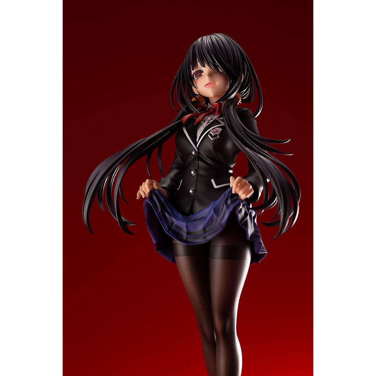 Kotobukiya Date A Live IV: Kurumi Tokisaki (School Uniform Version) PVC Statue, Multicolor