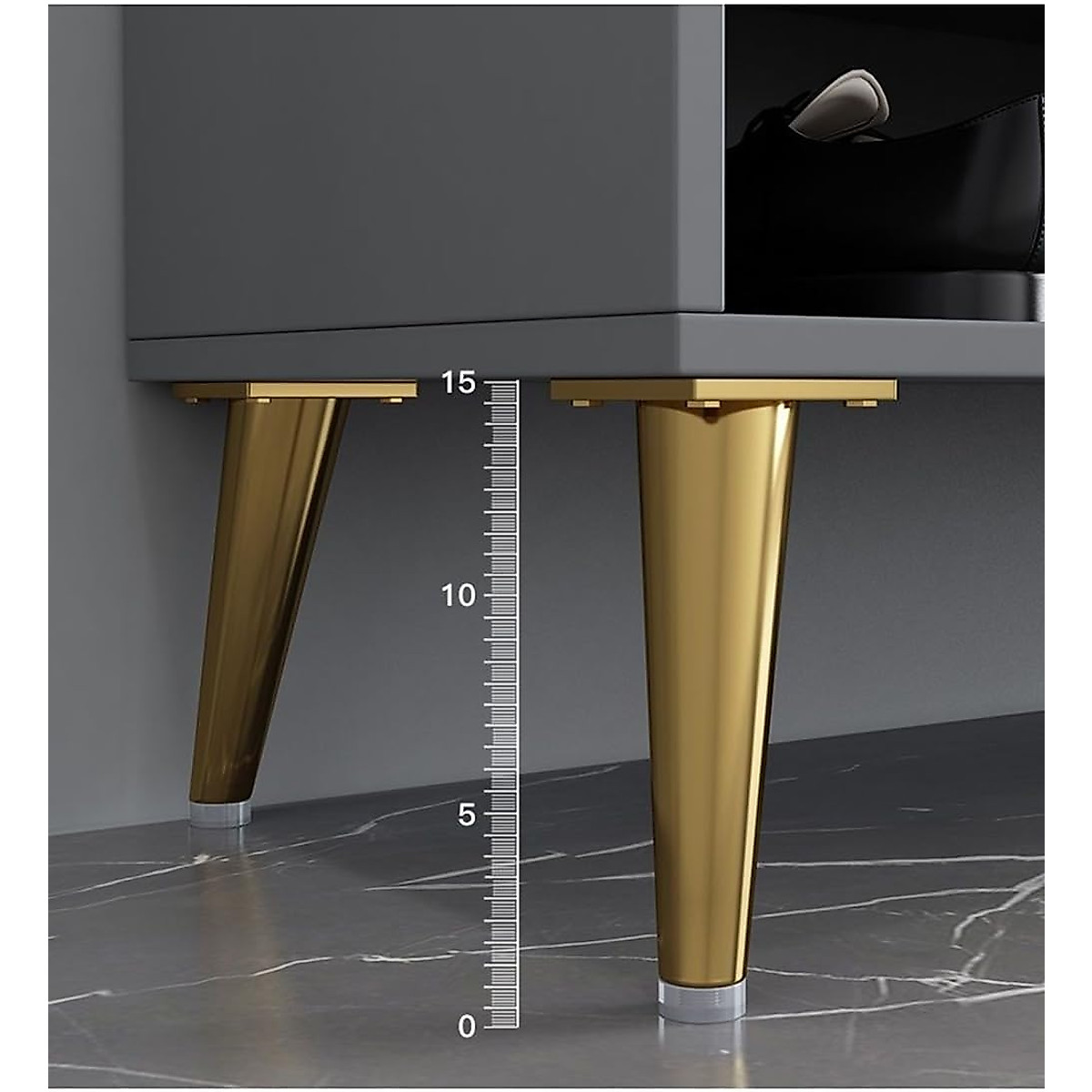 Shoe Organizer Cabinet,Shoe Holder,Shoe Rack for Front Door Entrance,Shoe Rack Shelf,Shoe Cabinet,for Living Room Entrance Hallway (60A)