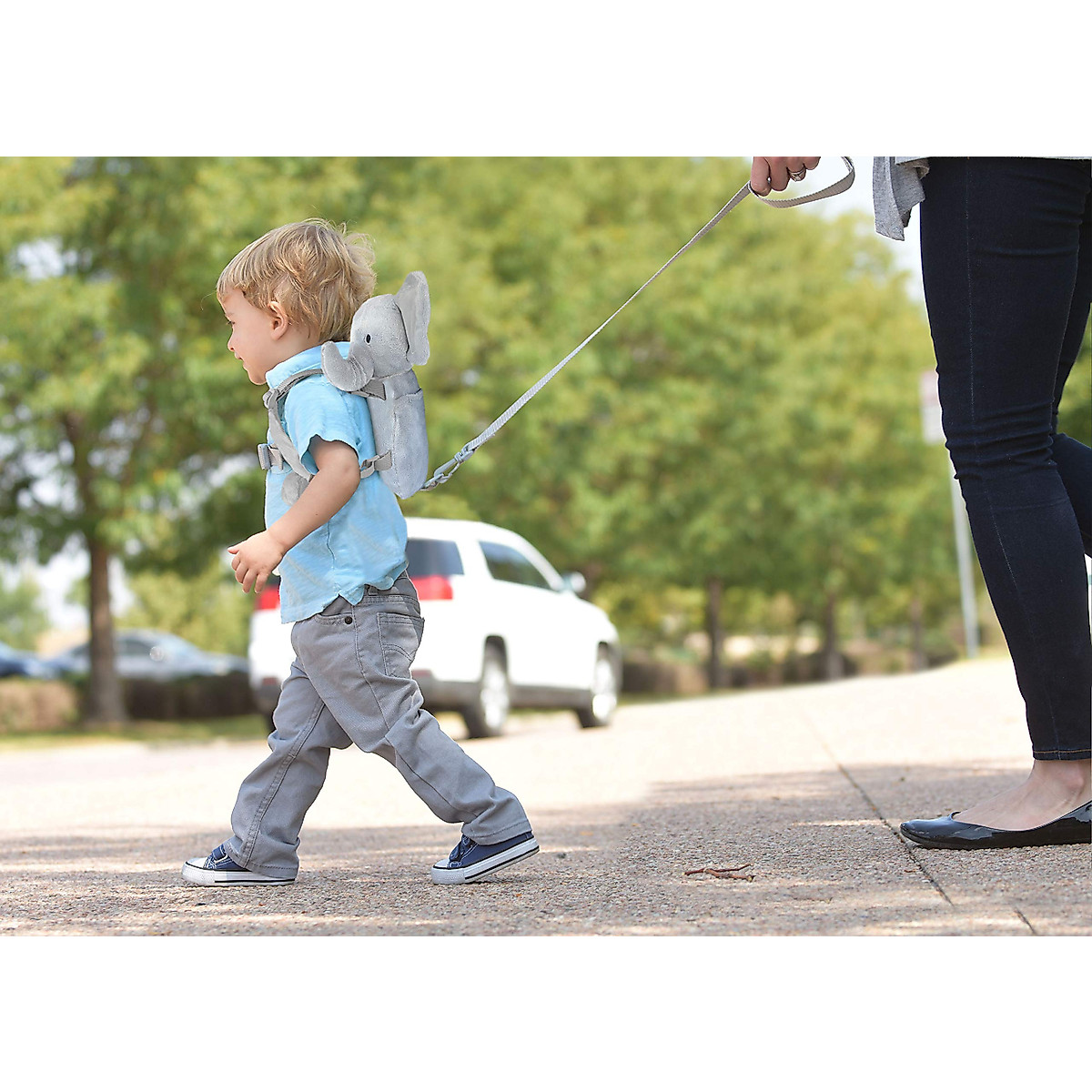 Travel Bug Toddler Character 2-in-1 Safety Harness - Elephant