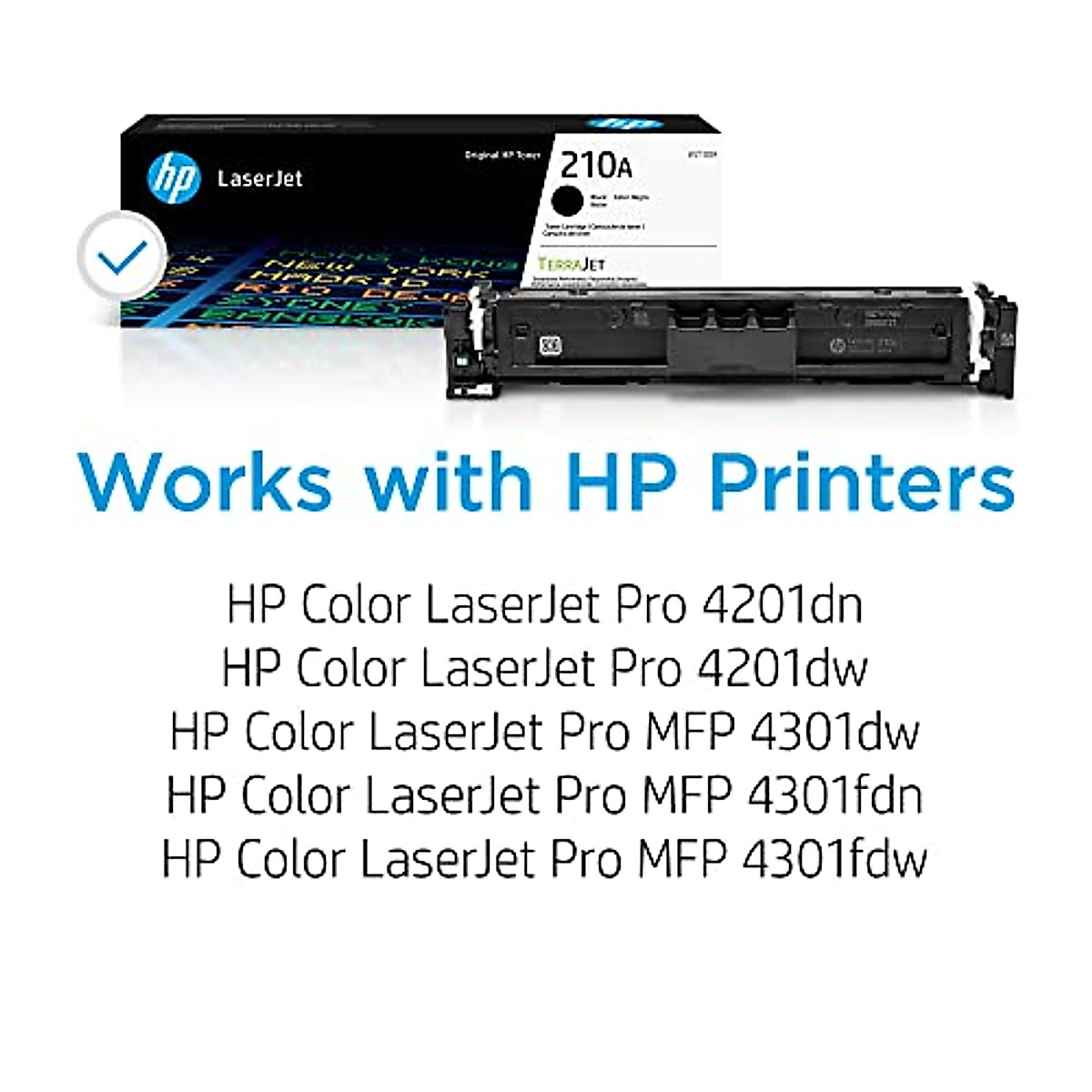 HP 210A Black Original Laserjet Toner Cartridge