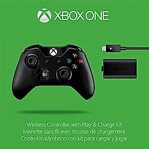 Xbox One Wireless Controller and Play & Charge Kit (Without 3.5 millimeter headset jack)