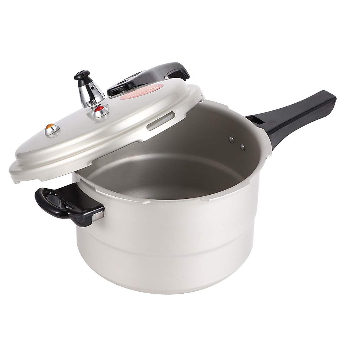 Pressure Cooker, Aluminum Cooking Pot Multifunctional Cooking Pot Gas Steamer Electric Ceramic Stove Pressure Cooker for Household Restaurant (20cm (gas, gas))