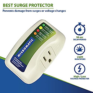 Micromatic WS-2910 Electronic Surge Protector for Microwave Oven