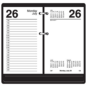 AT-A-GLANCE Calendar Refill, Daily Desk, 3-1/2 x 6 Inches, 2010 (E71750)