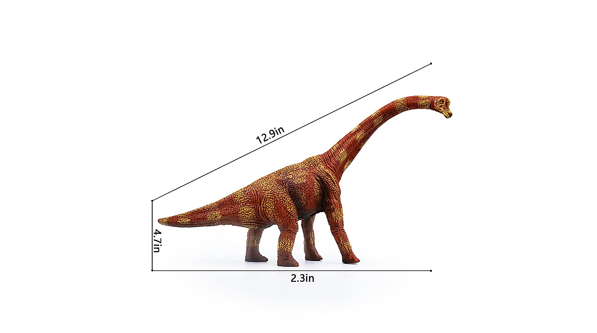 Realistic Brachiosaurus Dinosaur Toy - 13.4" Collectible