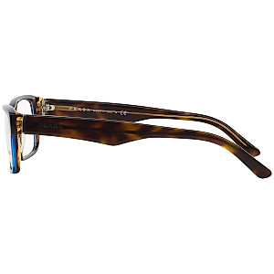 Eyeglasses Prada PR 16MV ZXH1O1 TORTOISE DENIM DEMO LENS 55mm