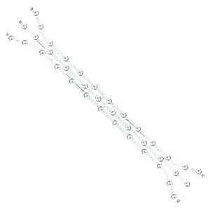 GuuYebe BN96-28766A BN96-28767B BN96-28767A UN40H5003AFXZA LED Backlight Strips for 40" TV D3GE-400SMA-R2 D3GE-400SMB-R3 2013SVS40 LM41-00001V Replacement Part