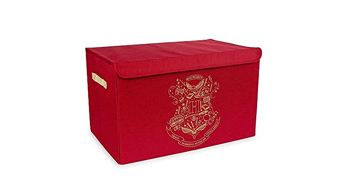 Harry Potter Hogwarts Collapsible Storage Bin for Fans and Kids