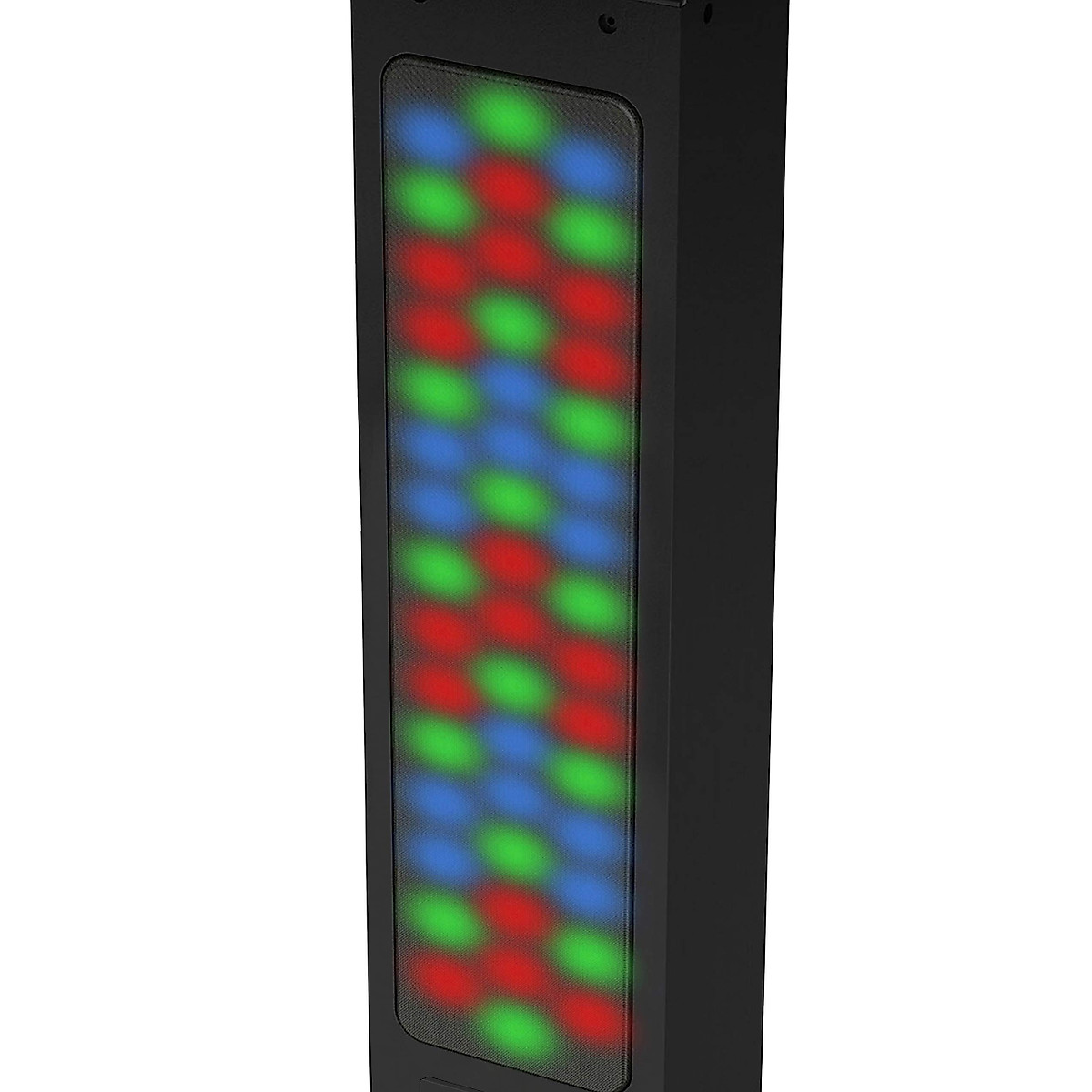 Starion KS829-B Bluetooth Karaoke Machine l Pedestal Design w/Light Show l 4 Built-in Speakers & 2 Tweeters l Two USB for Bluetooth / MP3 Record & Playback l Disco Ball Effect l Two Microphones