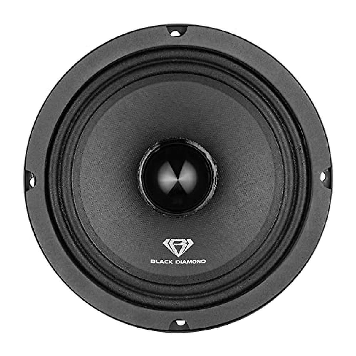 BLACK DIAMOND Dia-M6.4B Loudspeaker – 6.5", Midrange with Bullet, 500W Max, 250W RMS, 4 Ohms - Premium Quality Audio Door Speakers for Car or Truck Stereo Sound System (1 Speaker)