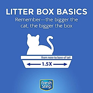 Fresh Step Non-Clumping Premium Cat Litter with Febreze Freshness, Scented - 35 Pounds (Package May Vary)