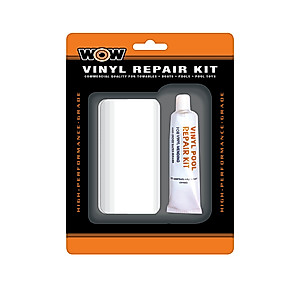 WOW Sports - Inflatables Vinyl Repair Kit - PVC Repair Kit For Boating Tubes, Air Mattress, & Inflatable Raft