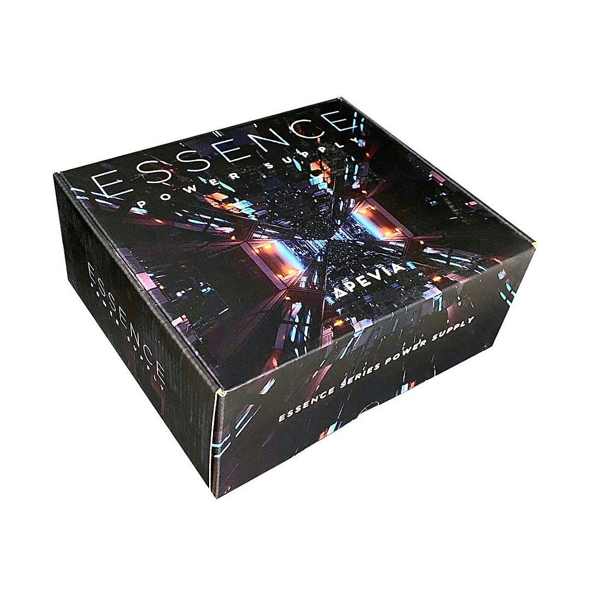 Apevia ATX-ES700W Essence 700W ATX Semi-Modular Gaming Power Supply with Auto-Thermally Controlled 120mm Black Fan, 115/230V Switch, All Protections