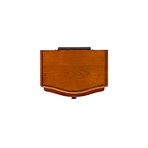 Powell Furniture Powell Jewelry Armoire, Distressed Woodland Oak Black Lining