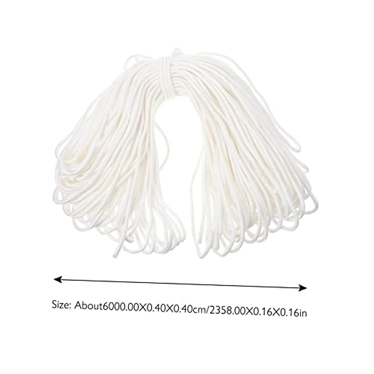 Yardwe Clothes Line Outdoors 1pc Flagpole Rope Camping Clothesline Travel Clothesline Outdoor Clothesline Laundry Rope Line Flagpole Replacement Cotton Rope Clothes Drying Rope Set