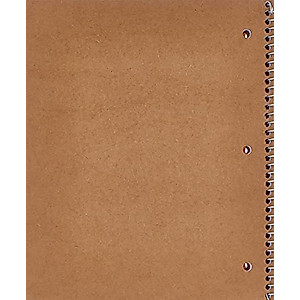 Five Star Spiral Notebooks, 5 Subject, College Ruled Paper, 200 Sheets, 11" x 8-1/2", Teal, Yellow, 2 Pack (73509)