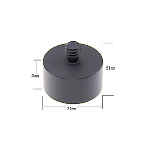 CAMVATE Mic Stand Adapter 1/4" Male to 5/8" Female for Microphone Holder - 1313