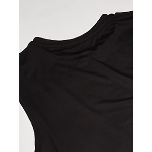 C9 Champion mens Sleeveless Tech Tee T Shirt, Ebony, Medium US