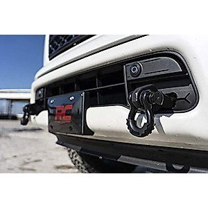 Rough Country Tow Hook Shackle Mount Kit for 2017-2021 Nissan Titan - RS160