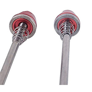 Zsling 1 Pair Bicycle Skewers Ultralight Quick Release Skewers Front Rear Set 110/135 mm for MTB Road Bike Blue