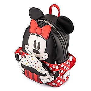 Loungefly Disney Minnnie Mouse Oh My Cosplay Treats Womens Double Strap Shoulder Bag Purse