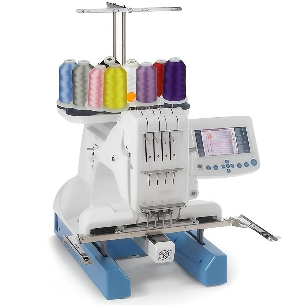 Simthread Embroidery Thread 5500 Yards Black 900, 40wt 100% Polyester for Brother, Babylock, Janome, Singer, Pfaff, Husqvarna, Bernina Machine