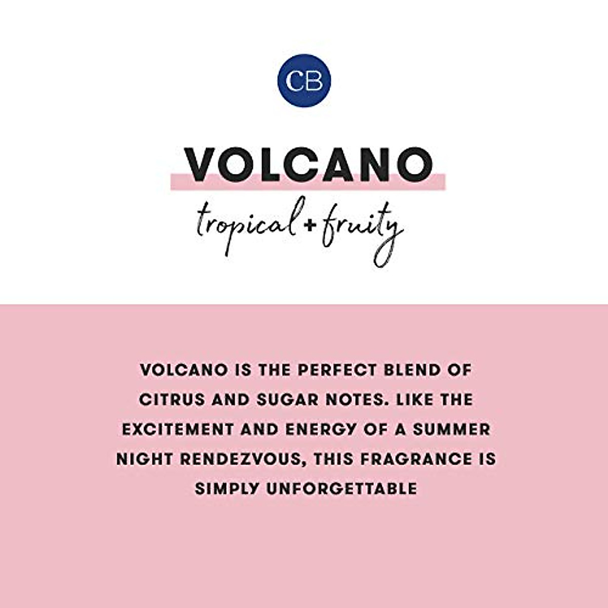 Capri Blue Jumbo Candle - 48 Oz - Volcano - White