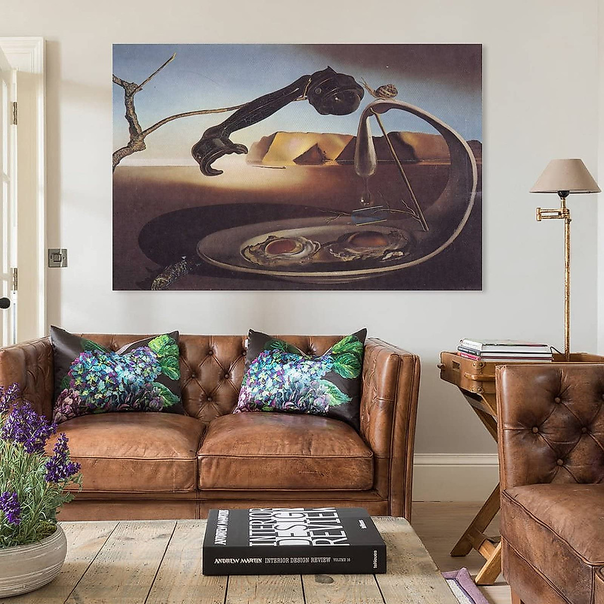 40 Famous Paintings by Dali - The Sublime Moment by Salvador Dali Canvas Art Poster and Wall Art Picture Print Modern Family Bedroom Decor Posters 16x24inch(40x60cm)