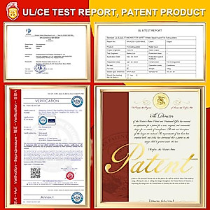 Ougist 6 Pcs Fire Extinguisher with Mount - 4 in-1 Fire Extinguishers for The House, Portable Car Fire Extinguisher, Water-Based Fire Extinguishers(620ml)