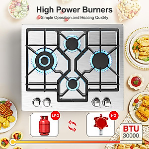 gas 4 burner