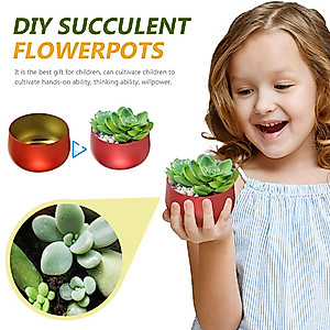 MILISTEN Maneki Candle Tin 12pcs, 8 oz Candle Tin with Lids, Red Candle Jars for Making Candles Arts& Crafts, Storage Waving Cat