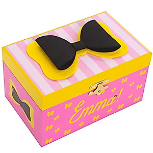 Mighty Mojo The Wiggles Emma Musical Jewelry Box - Comes with Wearable Hairbow - Gift for Wiggles Fans - Music For Kids - Wiggles Toys - Fruit Salad Australian