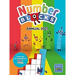 Numberblocks Annual 2021 - as seen on CBeebies! (Learn to count from 1 to 20 with maths puzzles, games and Numberblocks episodes)