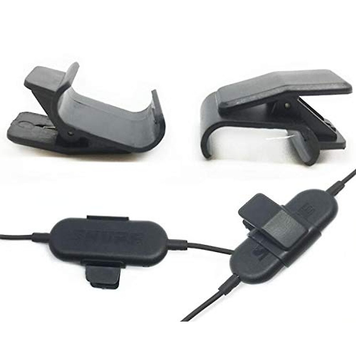 Battery Holder Clip Clamp for Shure RMCE BT1 SE215-CL-BT1 Clothing Clip Fixing case