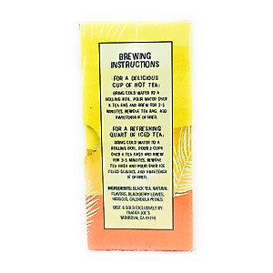 Trader Joe's Mango Black Tea, 20 Tea Bags x 2 Packs
