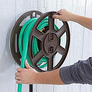 Liberty Basics 510 Wall Mount Hose Reel, Bronze