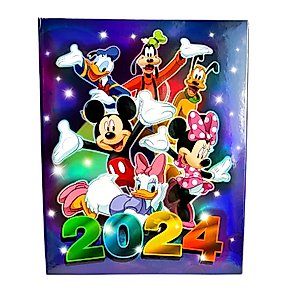 Mickey Mouse and Gang 2024 Photo Album 4"X 6" Holds 200 Photos.