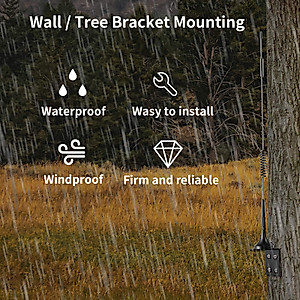 High Gain Long Range 4G LTE Outdoor Cellular 9dBi Magnetic Base Antenna Compatible with Spypoint Link Micro EVO Solar Hunting Wildlife Game Trail Cameras Mobile Security Camera（Pack of 2）, Eifagur