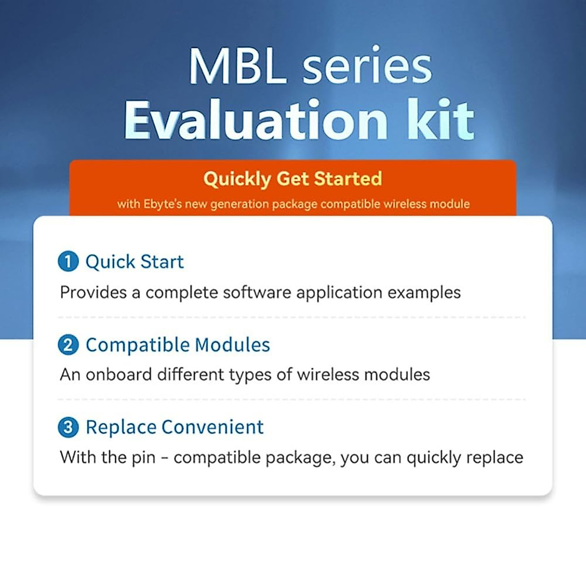 EBYTE SX1278 868MHz 915MHz Lora Test Board 20dbm E32-900MBL-01 USB Interface with Antenna and Power Supply