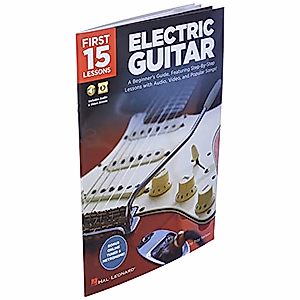 First 15 Lessons - Electric Guitar - A Beginner's Guide Book/Online Media