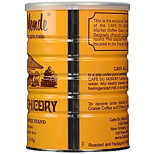 Cafe Du Monde Coffee with Chicory, 15-Ounce (Pack of 2)