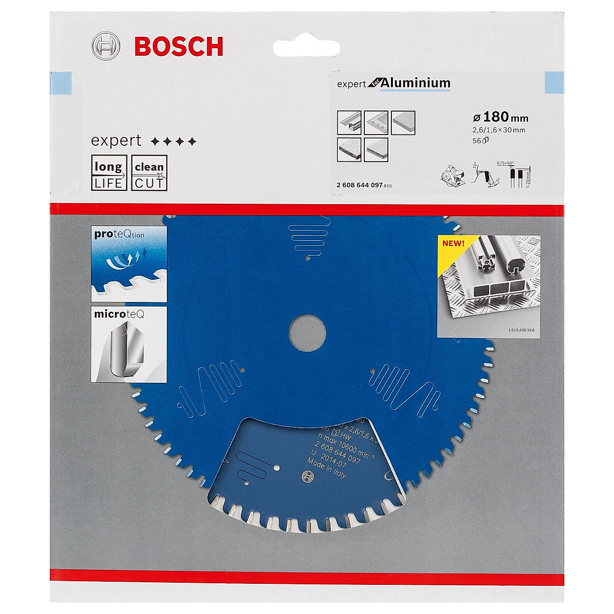 Bosch 2608644097 EXALH 7.09" x 30mm 56T Circular saw blade Top Precision