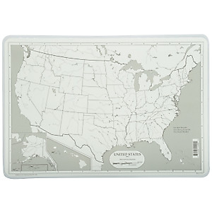 Painless Learning Map of USA Placemat