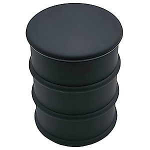 vitakiwi 500ml Large Silicone Containers Glow In The Dark, Non-stick Food Storage Jar with Barrel Shape Multi Use (1)