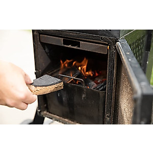 Midwest Barrel Company Bourbon Barrel BBQ Smoking Wood Chunks for Smoker (20 Pound Bucket) 1-4 Inch Large Wood Chunks for Smoking Meat - BBQ Accessories for Grills and Smokers