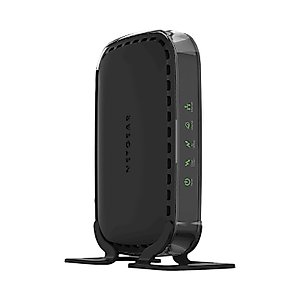 NETGEAR Cable Modem CM400 Compatible with Cable Providers Xfinity by Comcast, Spectrum, Cox | For Cable Plans Up to 100 Mbps | DOCSIS3.0, Black (CM400-100NAS)