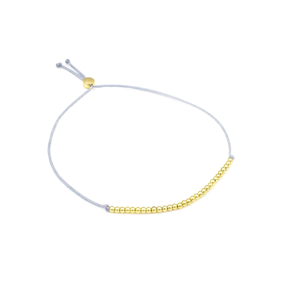 Lucky Feather 30th Birthday Gifts for Women; 30th Birthday Bracelet with 30 14K Gold Dipped Beads on Adjustable Cord; 30 Birthday Gift Ideas for Her